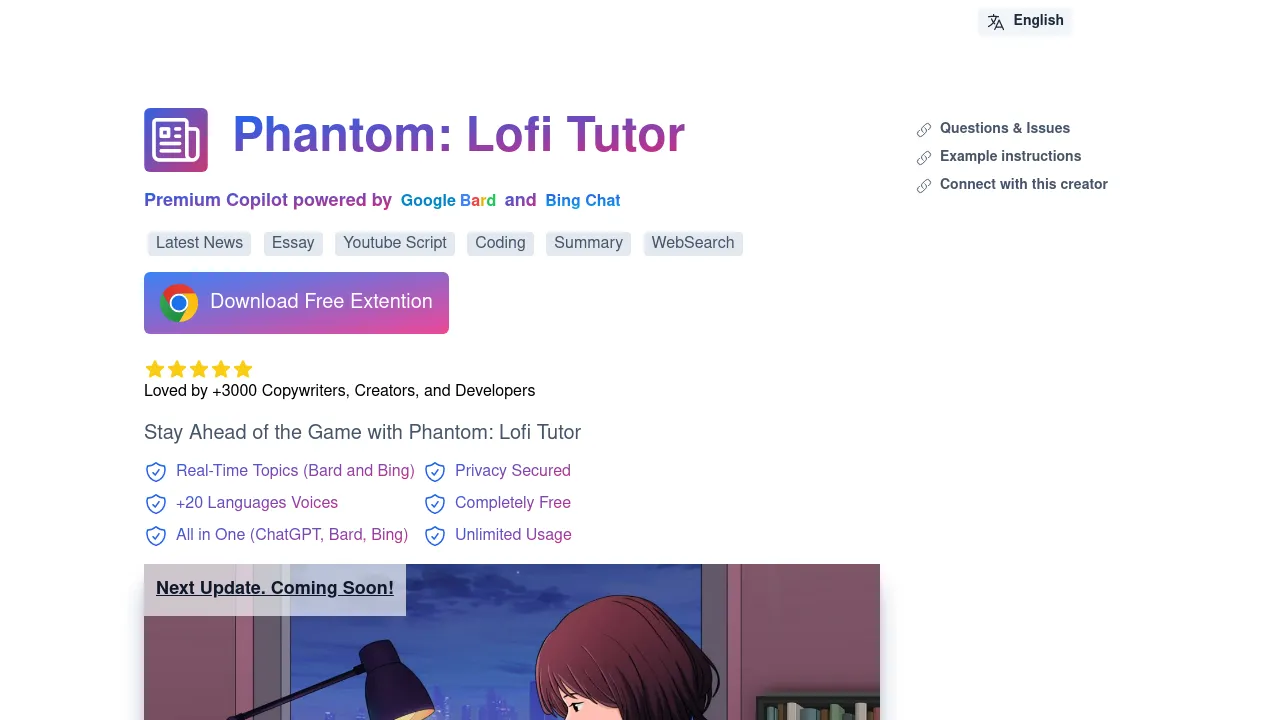 ChatGPT Phantom - BestofAI